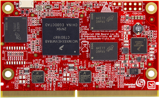 iMX6 SoloX COM using the NXP i.MX 6SoloX processor - Embedded Artists